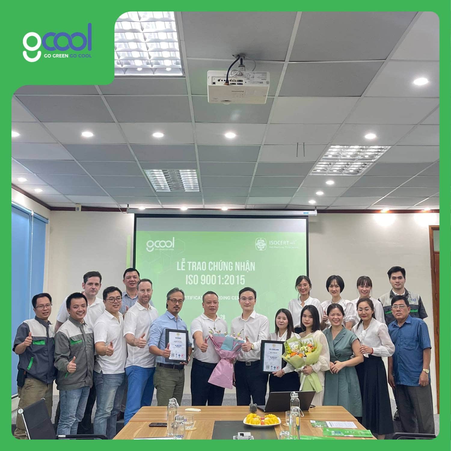 GCOOL ACHIEVES ISO 9001:2015 CERTIFICATION - GCool